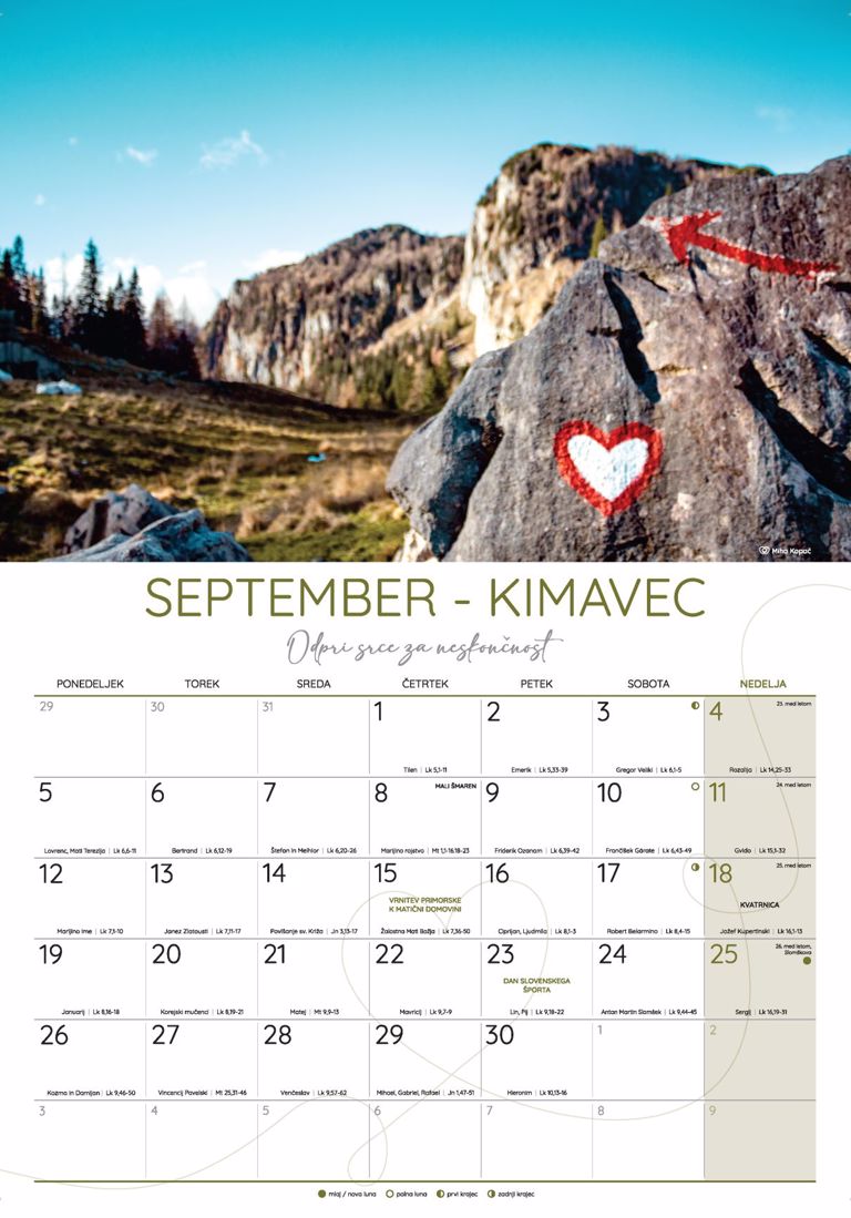 Dobrodelna akcija Vincencijev koledar 2022/23 - Misijonska družba ...